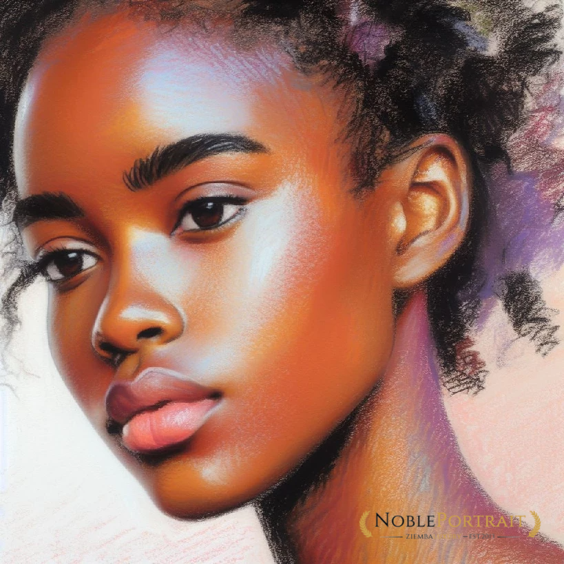 Reflective Elegance - Noble Portrait Noble Portrait